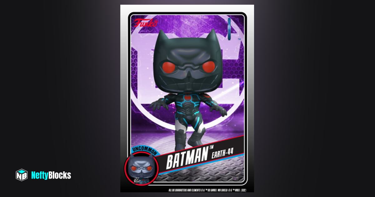 Batman Earth -44 #1579 | NeftyBlocks | The #1 Trade to Earn NFT ...