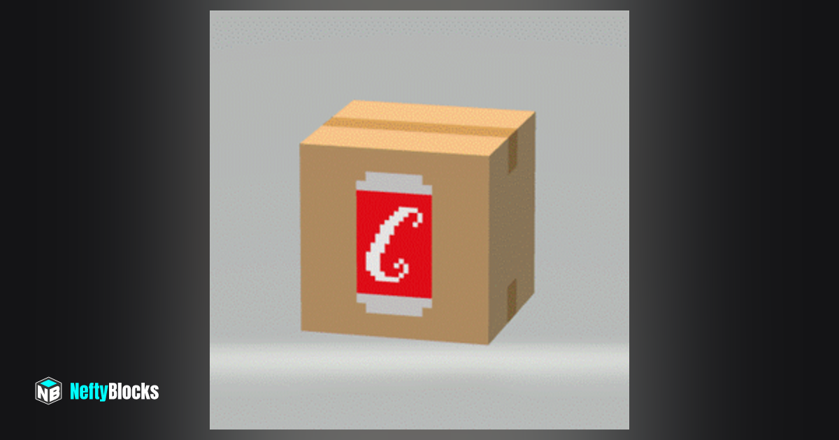 recycled cola box #36 | NeftyBlocks | The #1 Trade to Earn NFT ...