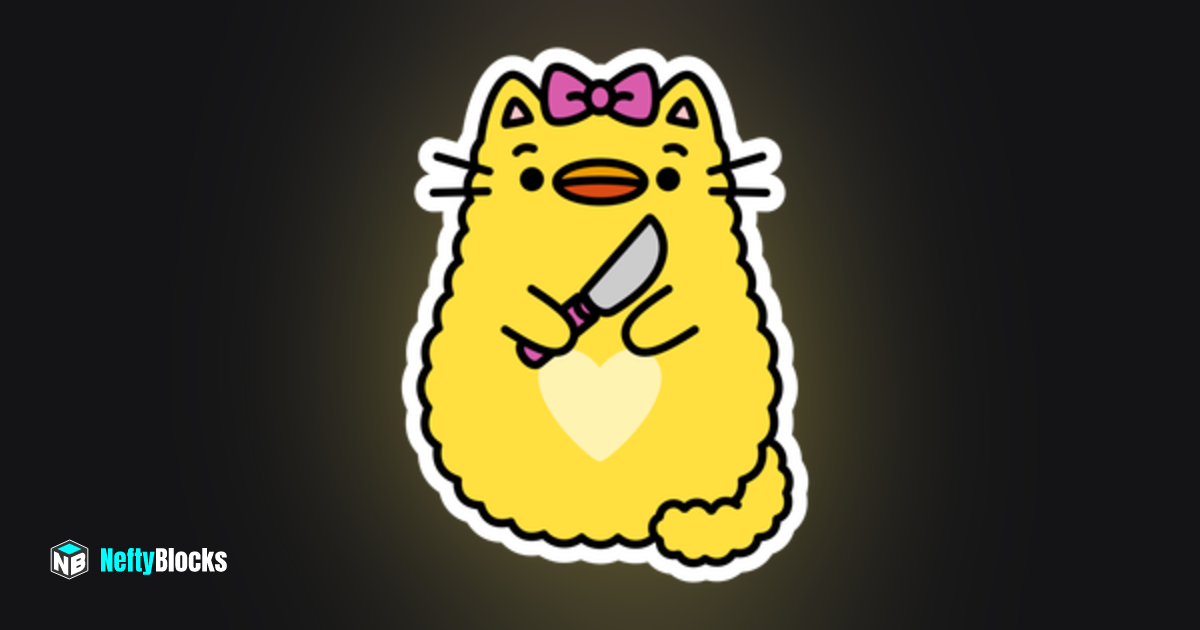 stabby mimi #51 | NeftyBlocks | The #1 Trade to Earn NFT Marketplace on WAX