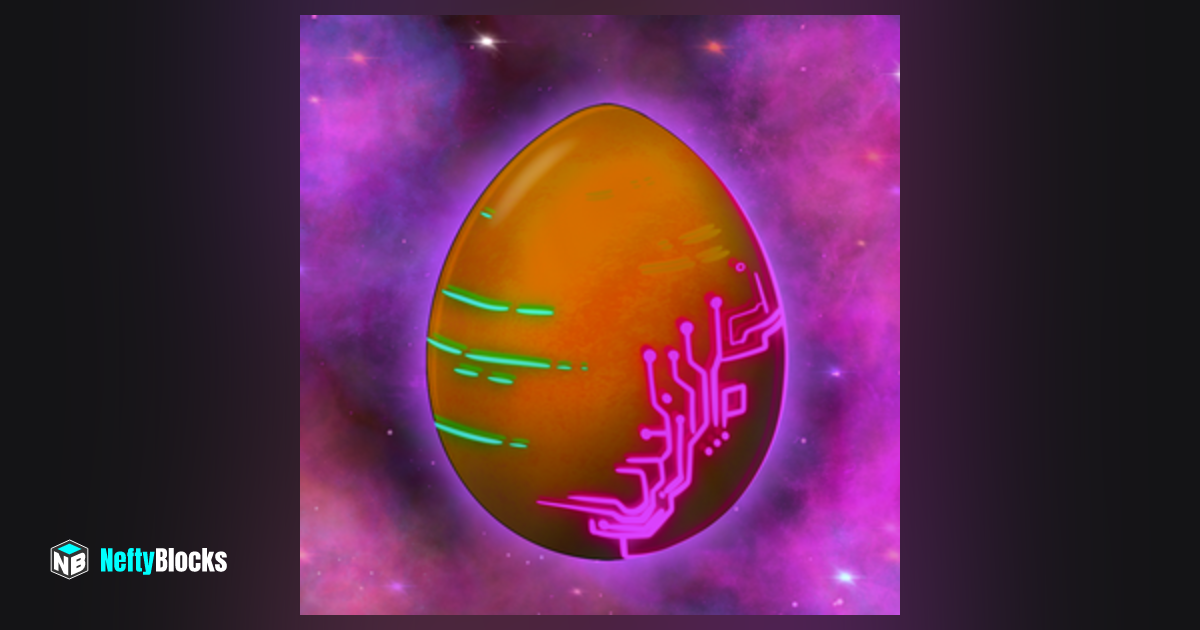 Cyber Egg Level 2 | NeftyBlocks | The #1 Trade to Earn NFT Marketplace ...