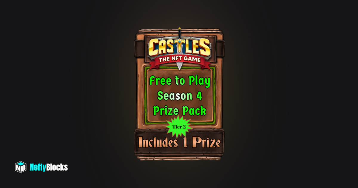 Tier Two - Raffle prize pack - Royal Banquet Season 4 #20 | NeftyBlocks ...