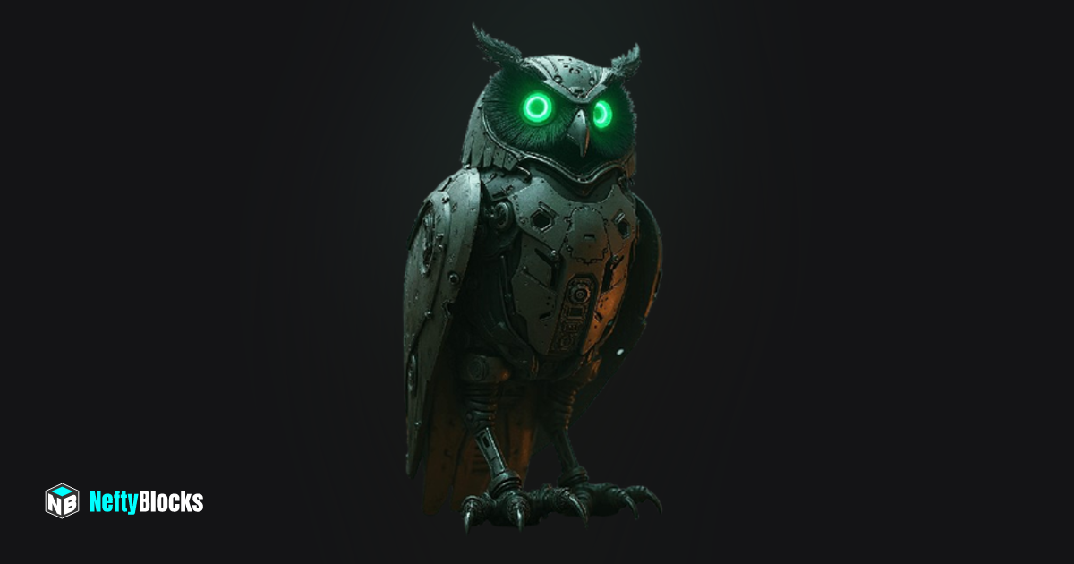 Mech Owl X03 #99 | NeftyBlocks | The #1 Trade to Earn NFT Marketplace ...