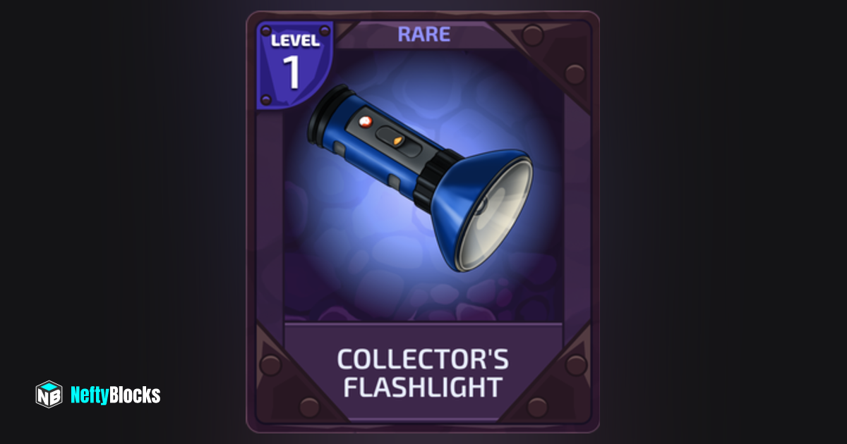 Collector's Flashlight - Rare Level 1 | NeftyBlocks | The #1 Trade to ...
