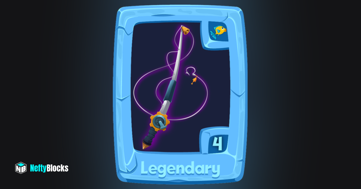 Fishing rod #223 | NeftyBlocks | The #1 Trade to Earn NFT Marketplace ...