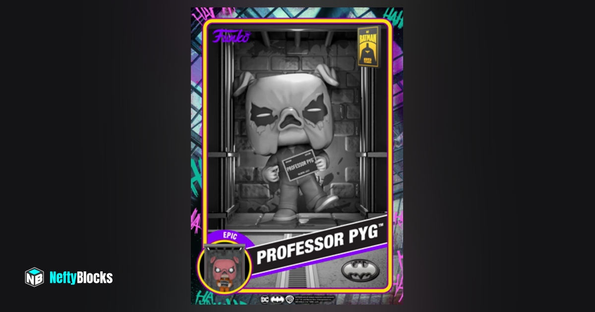 Professor Pyg #445 | NeftyBlocks | The #1 Trade to Earn NFT Marketplace ...