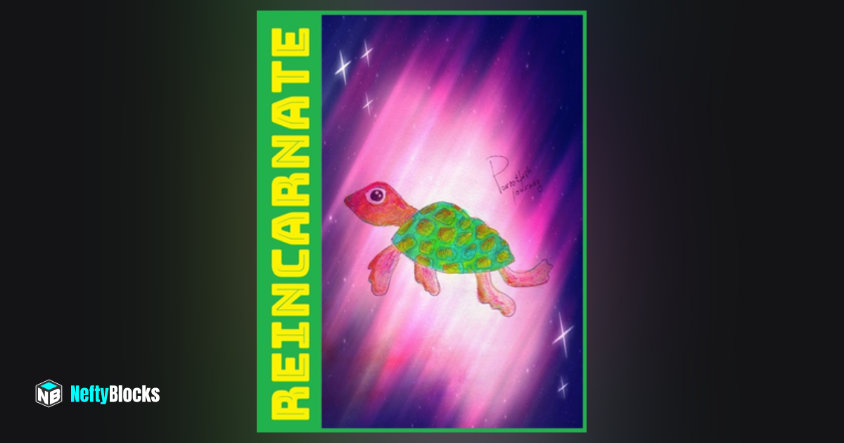 Sparkly Turtle | NeftyBlocks | The #1 Trade to Earn NFT Marketplace on WAX