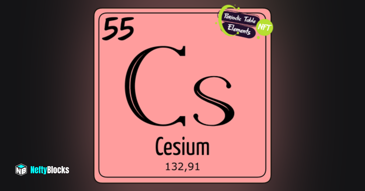 Cesium #62 | NeftyBlocks | The #1 Trade to Earn NFT Marketplace on WAX