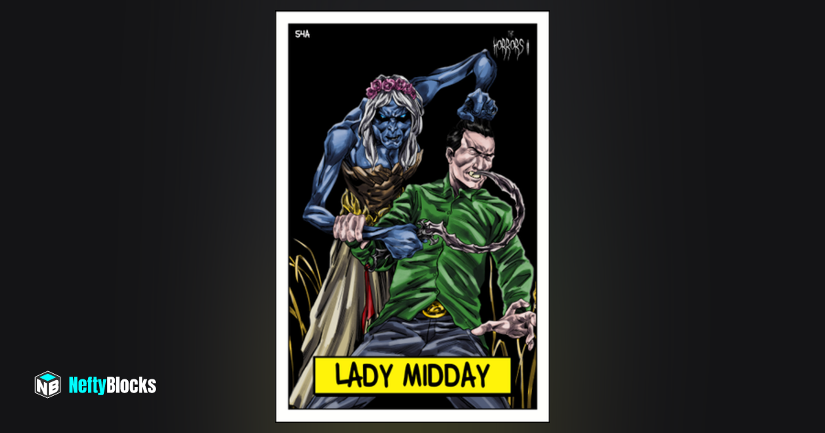 Lady Midday | NeftyBlocks | The #1 Trade to Earn NFT Marketplace on WAX
