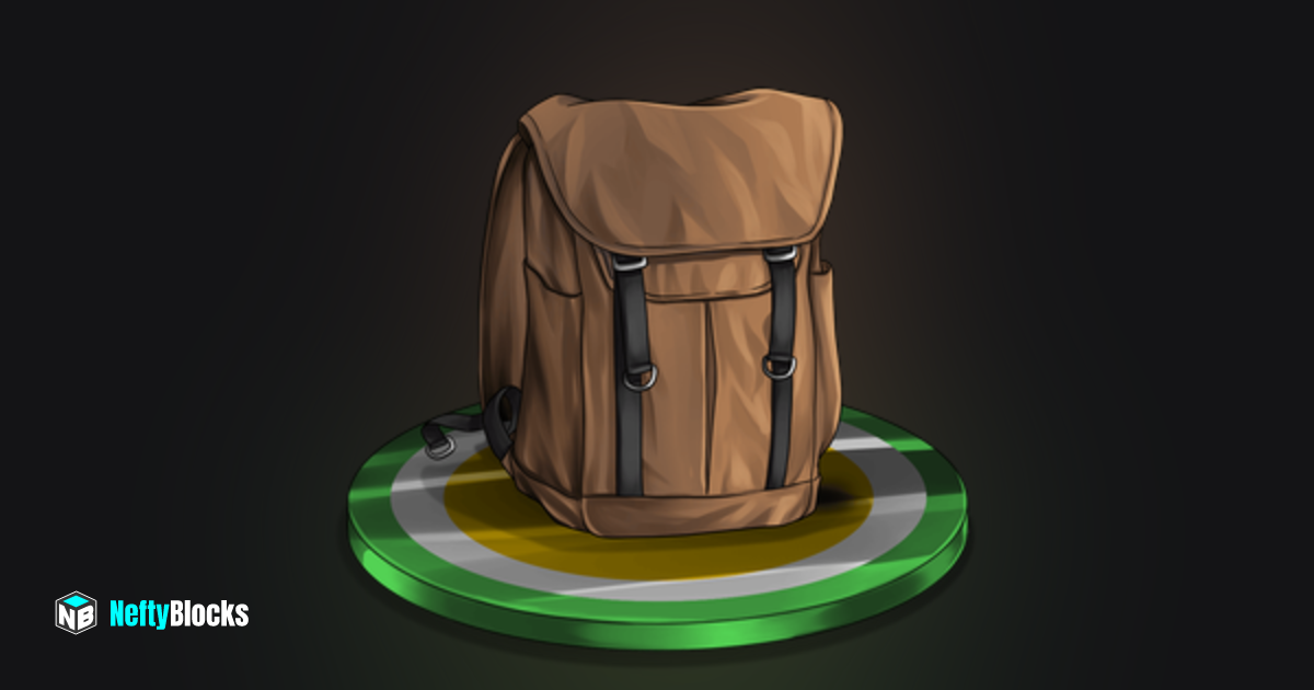Backpack - S1 ++ #5 | NeftyBlocks | The #1 Trade to Earn NFT ...