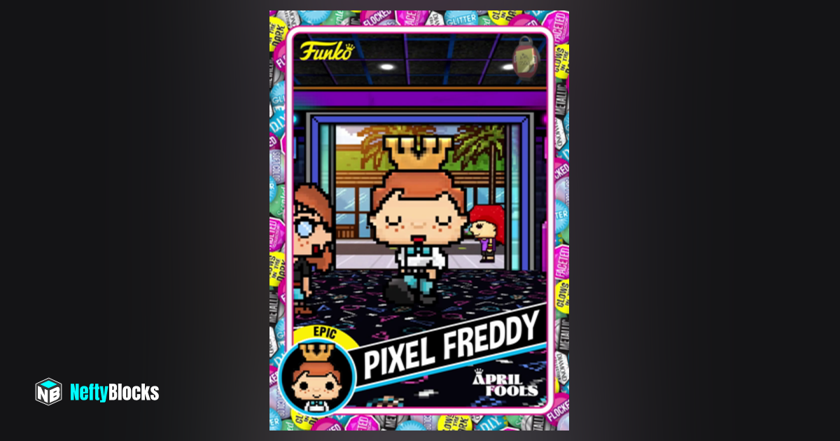 Pixel Freddy #1647 | NeftyBlocks | The #1 Trade to Earn NFT Marketplace ...