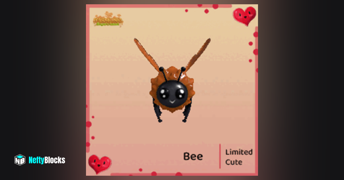 Bee #78 | NeftyBlocks | The #1 Trade to Earn NFT Marketplace on WAX