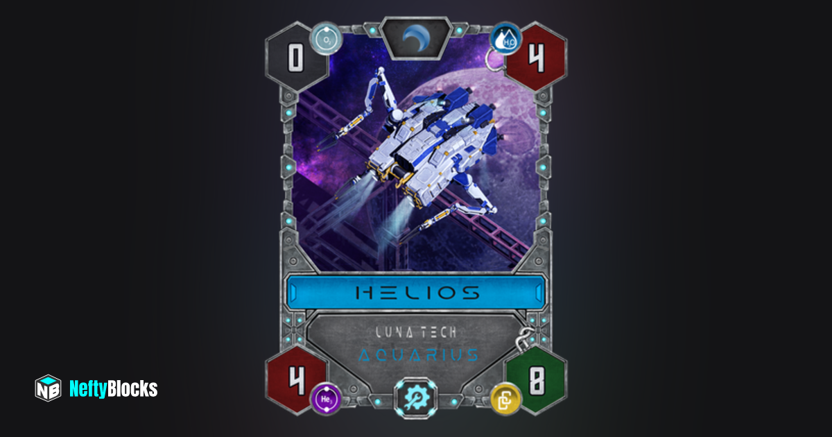 Helios #14 | NeftyBlocks | The #1 Trade to Earn NFT Marketplace on WAX