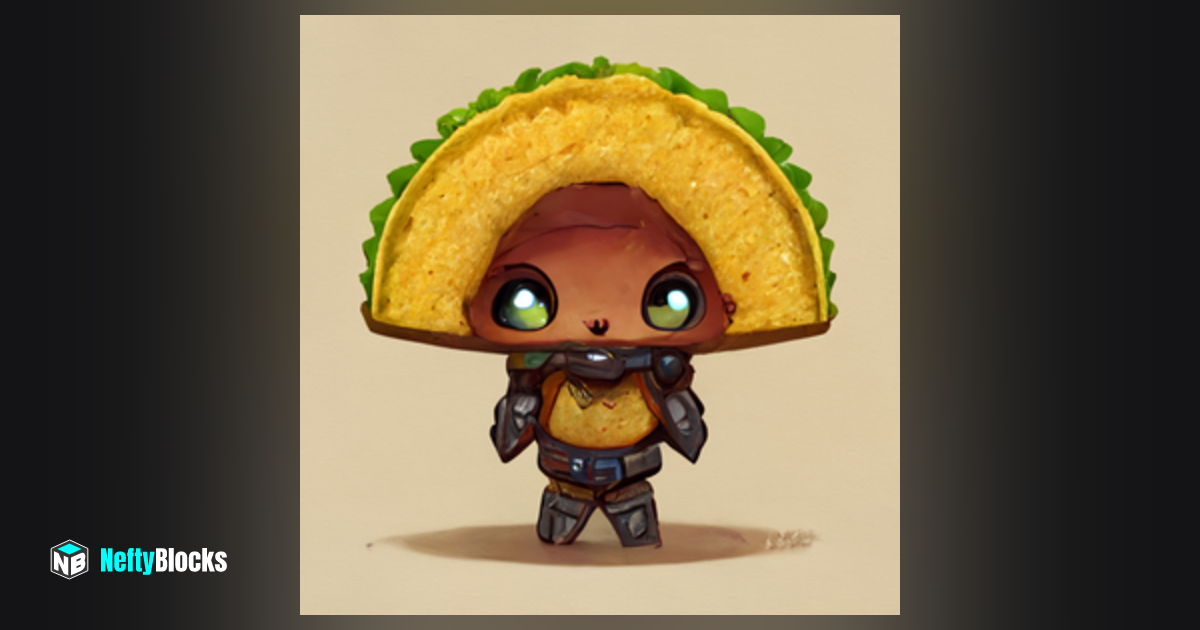 Troublesome Taco #93 | NeftyBlocks | The #1 Trade to Earn NFT ...