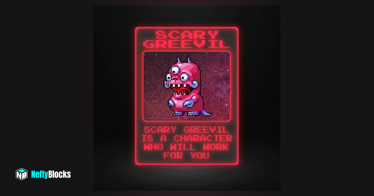 Scary Greevil #4 | NeftyBlocks | The #1 Trade to Earn NFT Marketplace ...
