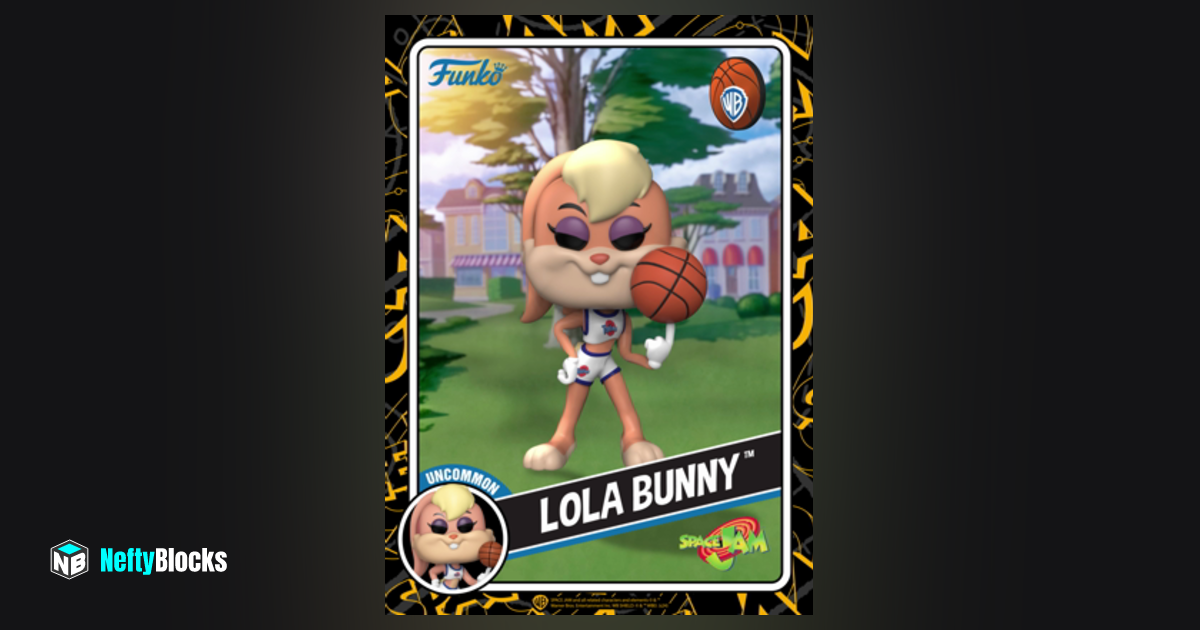 Lola Bunny #592 | NeftyBlocks | The #1 Trade to Earn NFT Marketplace on WAX