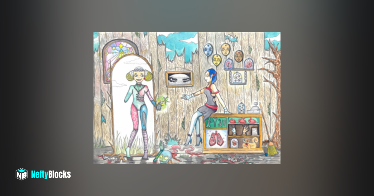 Two sisters #2026 | NeftyBlocks | The #1 Trade to Earn NFT Marketplace ...