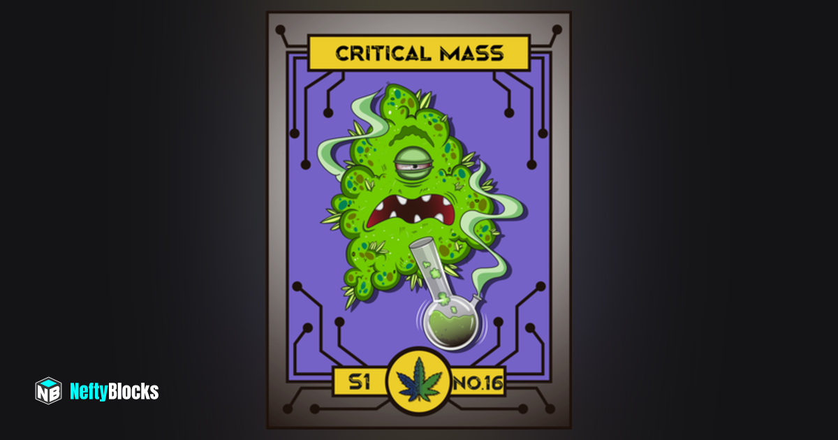 Critical Mass #253 | NeftyBlocks | The #1 Trade to Earn NFT Marketplace ...