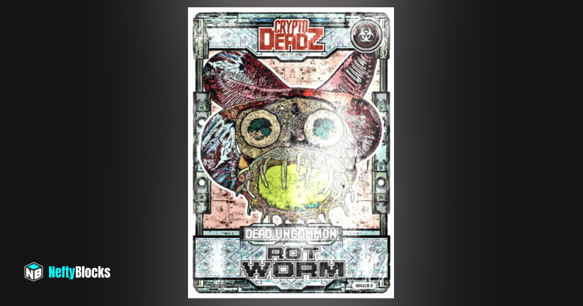 Rot Worm #24 | NeftyBlocks | The #1 Trade to Earn NFT Marketplace on WAX