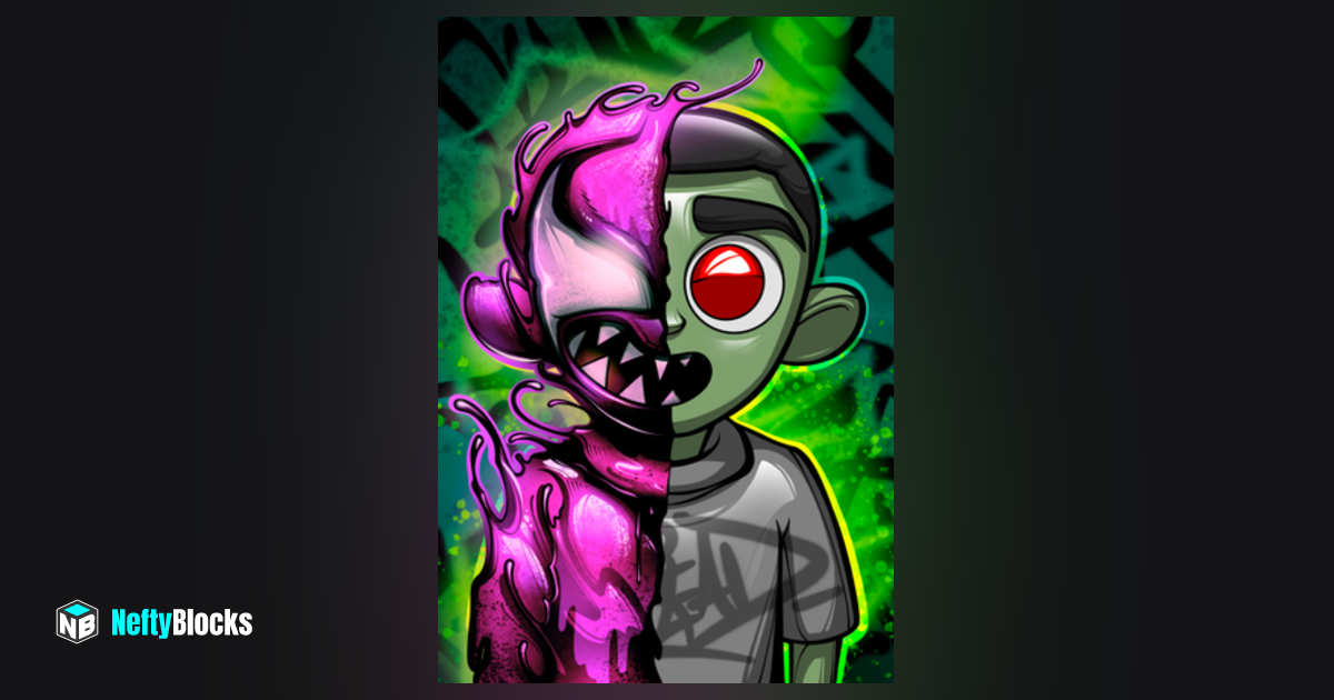 TOXIC DREAD X POSTER X CYBER VANDALS #3 | NeftyBlocks | The #1 Trade to ...