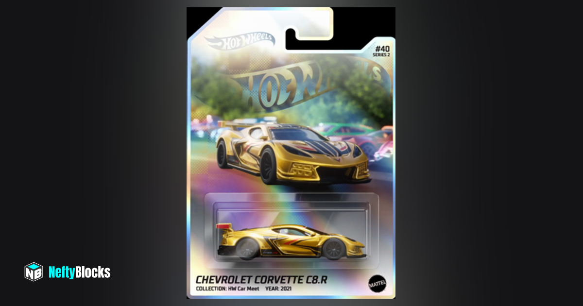 Chevrolet Corvette C8.R | NeftyBlocks | The #1 Trade to Earn NFT ...