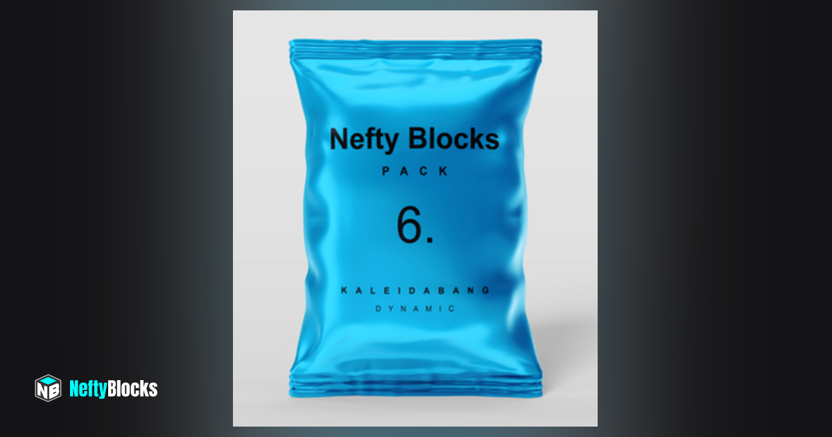 Nefty Blocks Pack 6 Nfts #245 | NeftyBlocks | The #1 Trade to Earn NFT ...