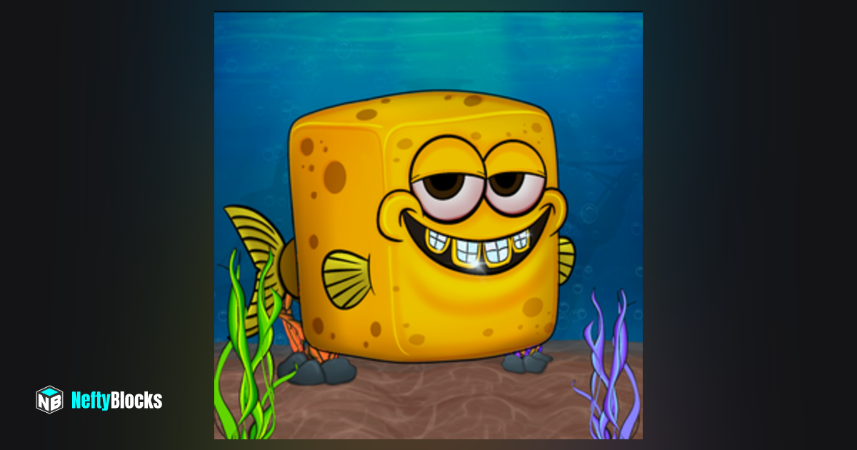 Cheese Bob Box Fish | NeftyBlocks | The #1 Trade to Earn NFT ...
