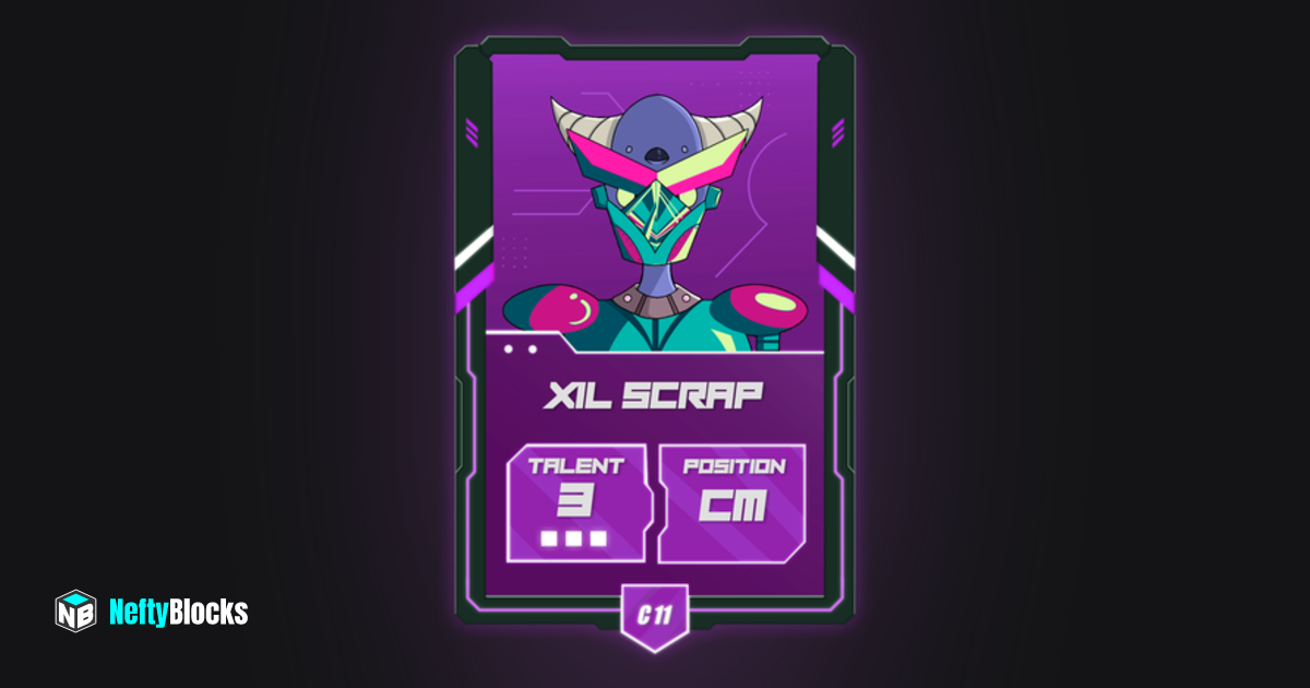 Xil Scrap | NeftyBlocks | The #1 Trade to Earn NFT Marketplace on WAX