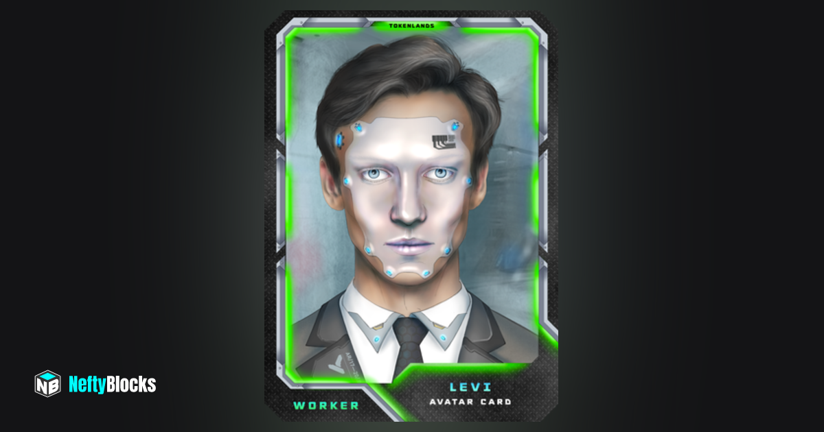 Levi #1404 | NeftyBlocks | The #1 Trade to Earn NFT Marketplace on WAX