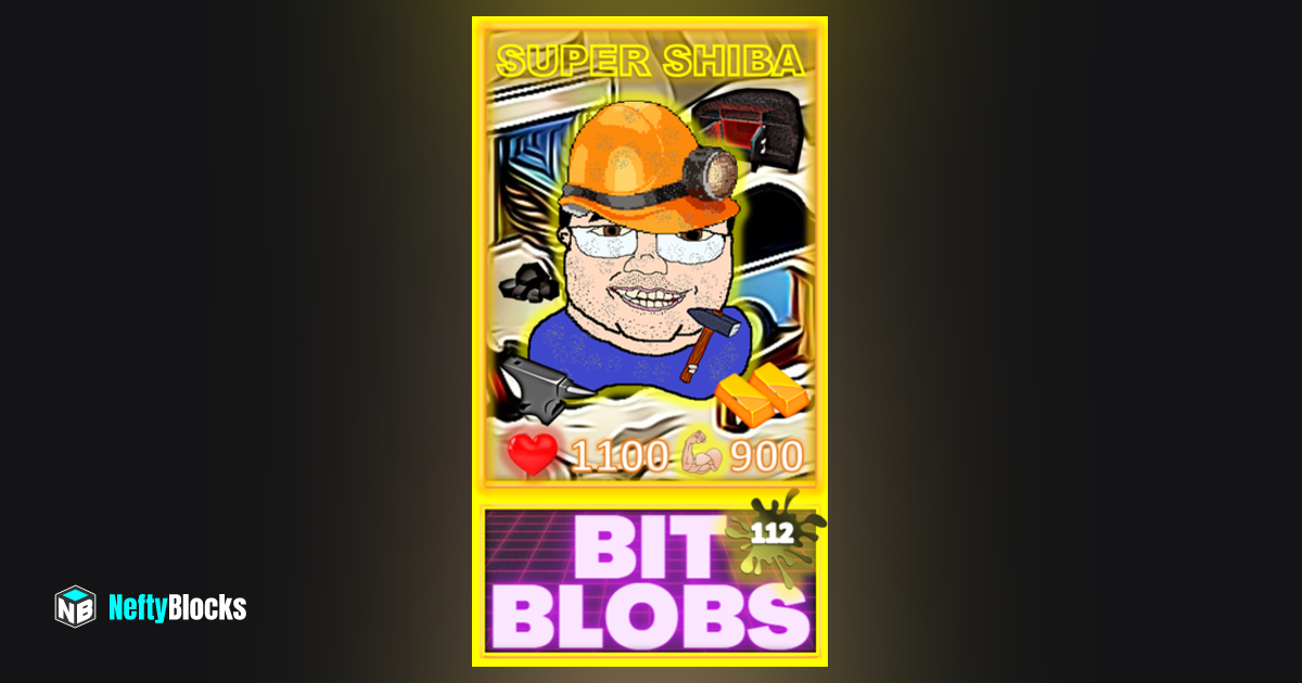 Super Shiba - Bit Blobs Super | NeftyBlocks | The #1 Trade to Earn NFT ...