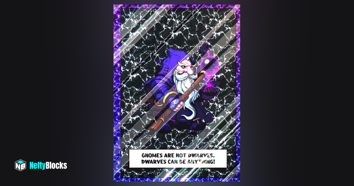 Dwarf Mage | Complex Story #2 | NeftyBlocks | The #1 Trade to Earn NFT ...