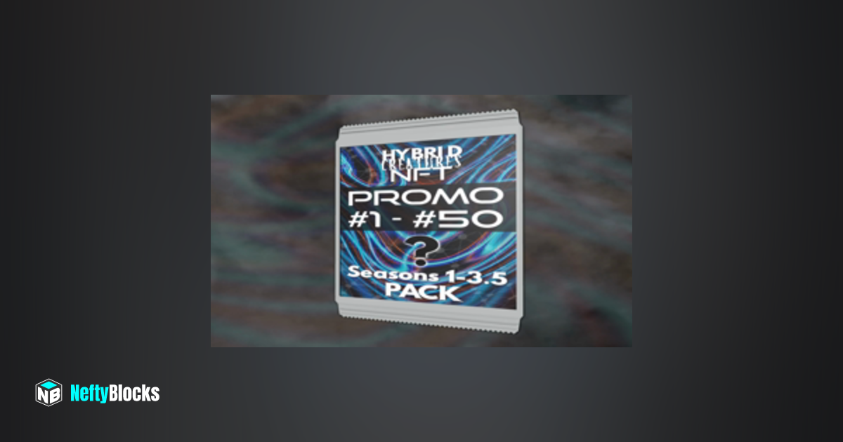 Pack of 4 Promo NFTs #126 | NeftyBlocks | The #1 Trade to Earn NFT ...