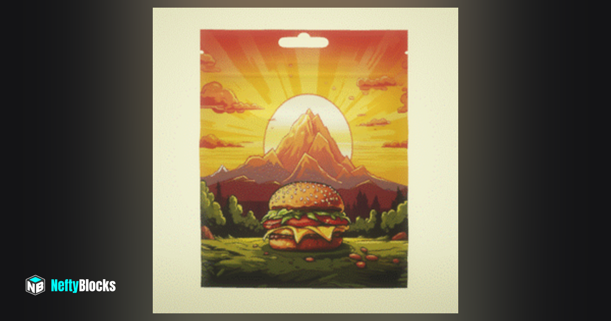 Double Cheeseburger Pack #44 | NeftyBlocks | The #1 Trade to Earn NFT ...