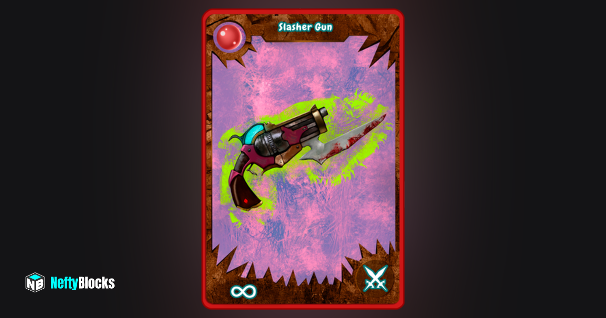 Slasher Gun #164 | NeftyBlocks | The #1 Trade to Earn NFT Marketplace ...