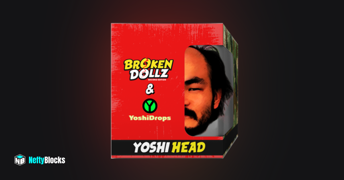 Yoshi head | NeftyBlocks | The #1 Trade to Earn NFT Marketplace on WAX