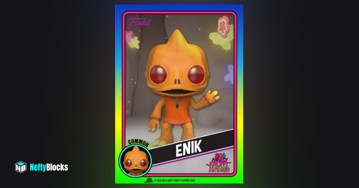 Enik #3965 | NeftyBlocks | The #1 Trade to Earn NFT Marketplace on WAX