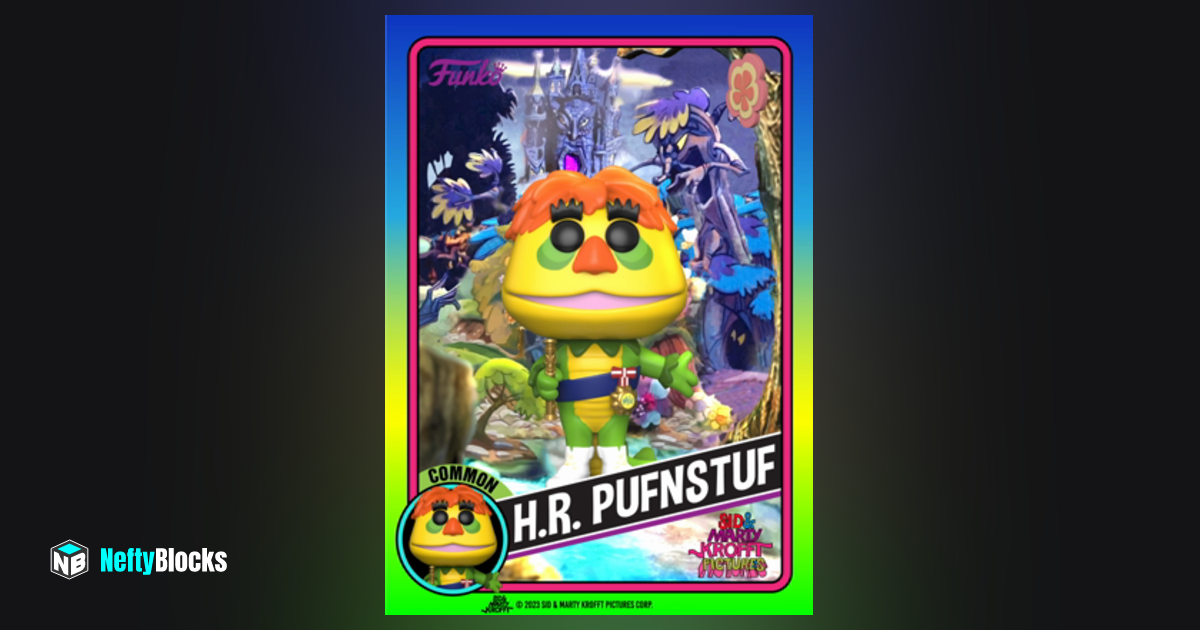 H. R. Pufnstuf #3634 | NeftyBlocks | The #1 Trade to Earn NFT ...
