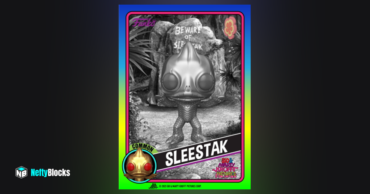 Sleestak #300 | NeftyBlocks | The #1 Trade to Earn NFT Marketplace on WAX
