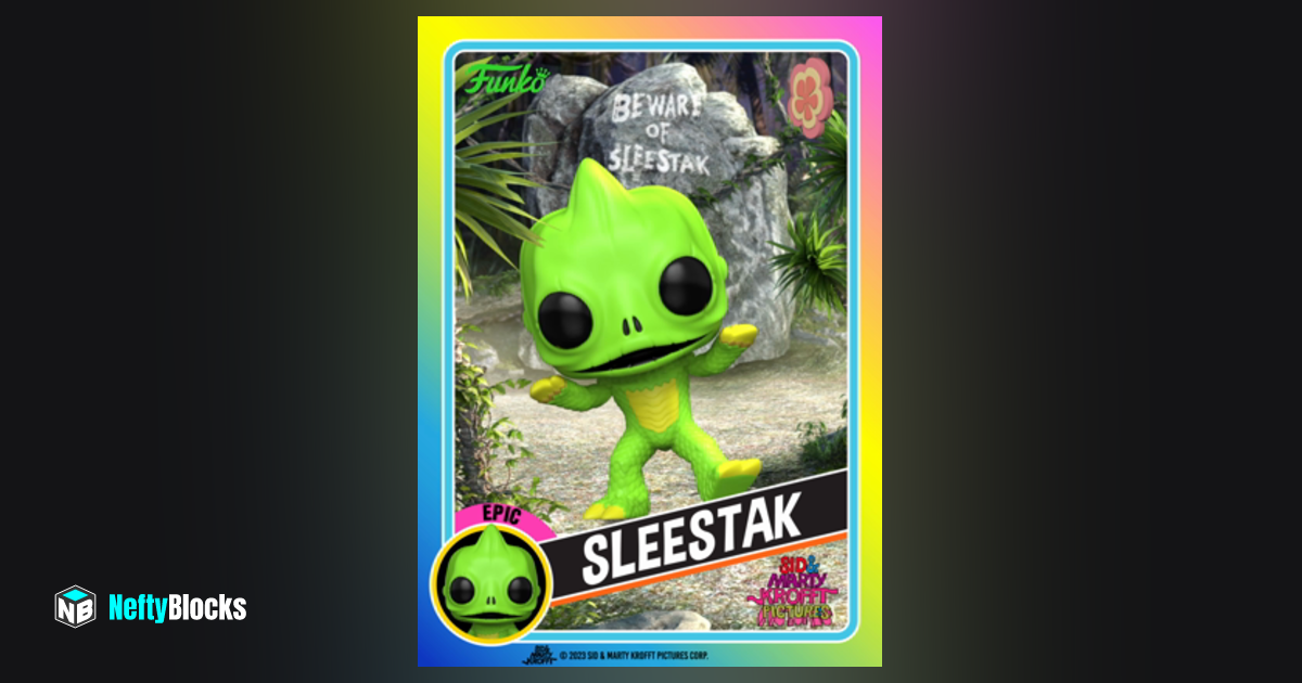 Sleestak #2644 | NeftyBlocks | The #1 Trade to Earn NFT Marketplace on WAX
