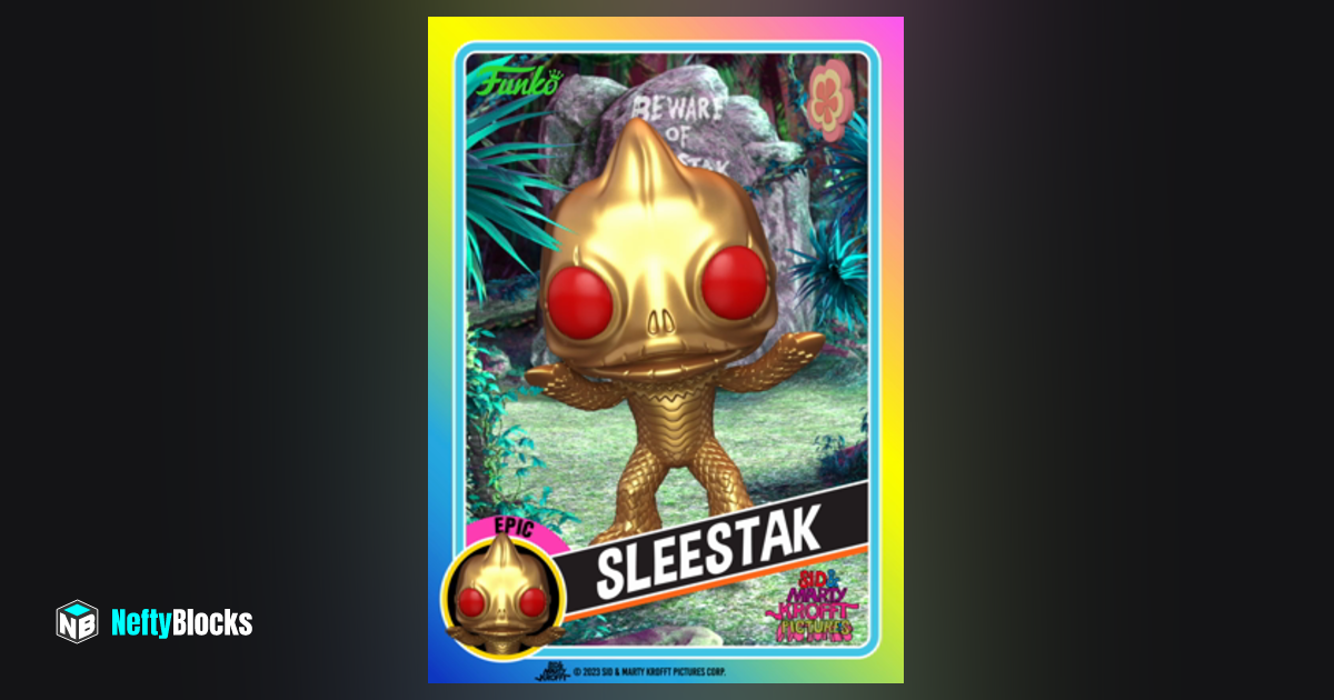 Sleestak #559 | NeftyBlocks | The #1 Trade to Earn NFT Marketplace on WAX