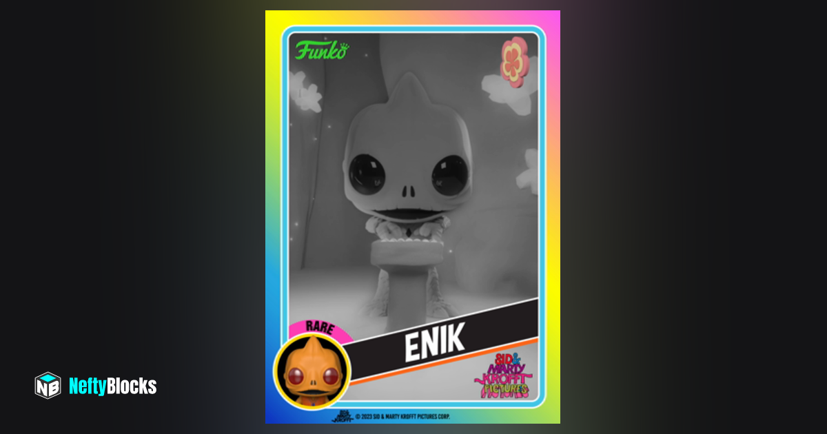 Enik #2406 | NeftyBlocks | The #1 Trade to Earn NFT Marketplace on WAX