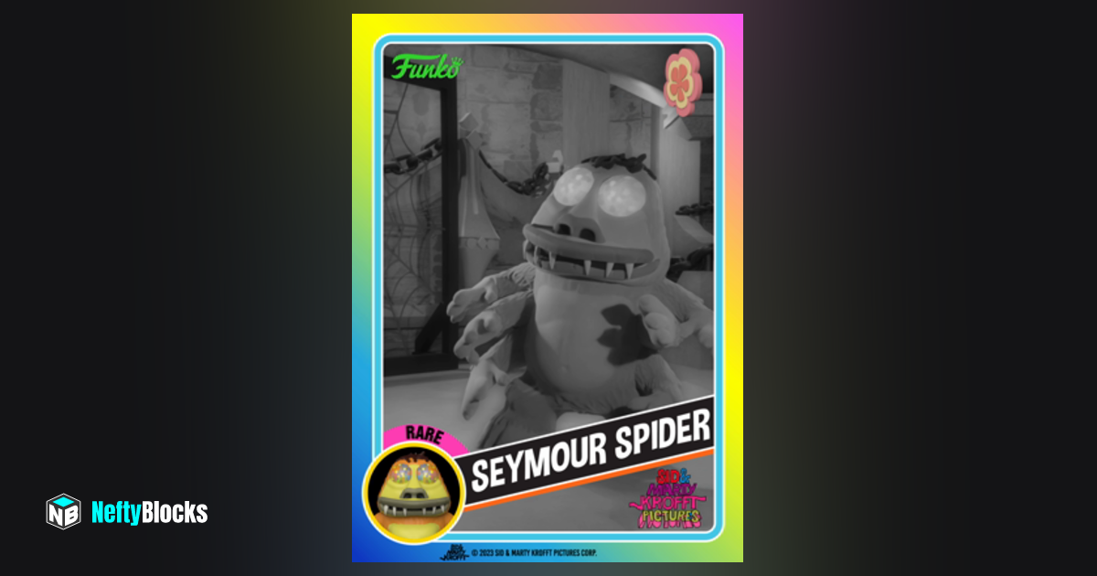 Seymour Spider #803 | NeftyBlocks | The #1 Trade to Earn NFT ...
