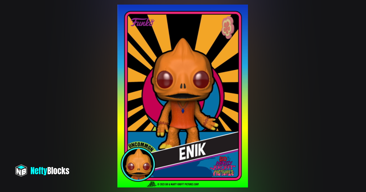 Enik #2966 | NeftyBlocks | The #1 Trade to Earn NFT Marketplace on WAX