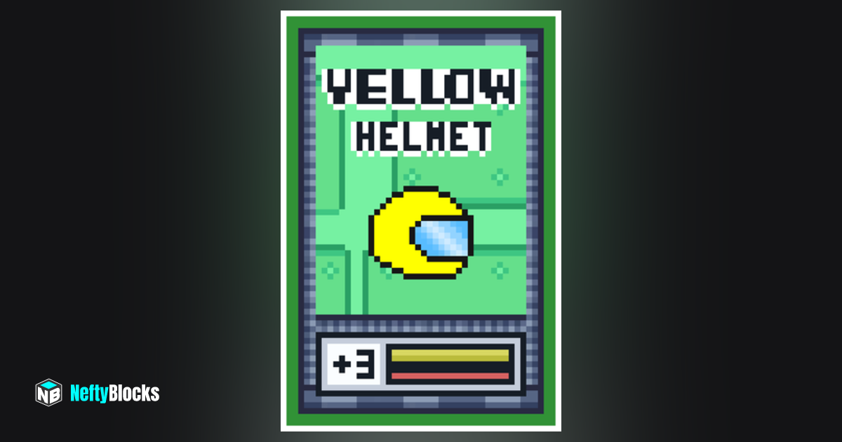 Rare Helmet #62 | NeftyBlocks | The #1 Trade to Earn NFT Marketplace on WAX