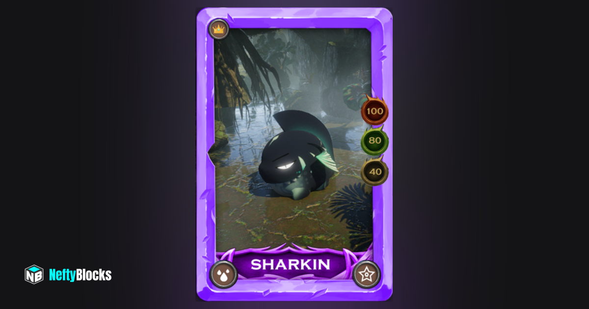 Sharkin | NeftyBlocks | The #1 Trade to Earn NFT Marketplace on WAX