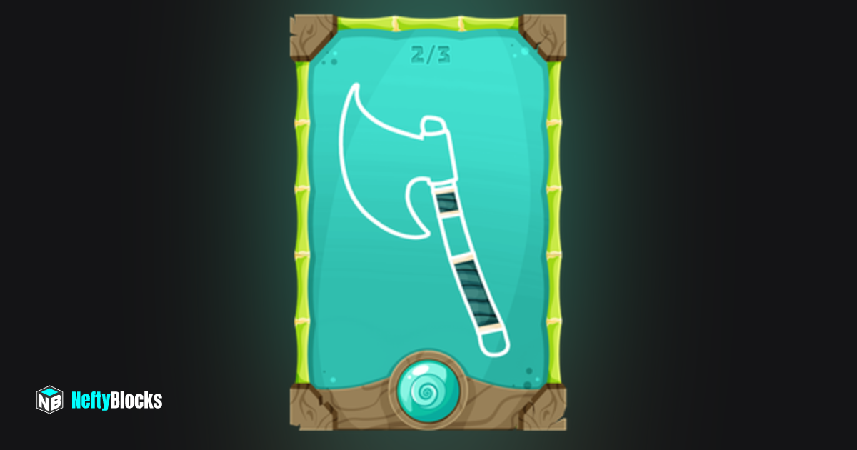 Axe Part 2 #1155 | NeftyBlocks | The #1 Trade to Earn NFT Marketplace ...