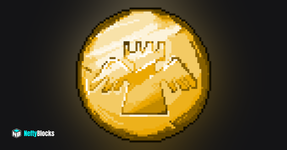 Gold Royal Rook #11365 | NeftyBlocks | The #1 Trade to Earn NFT ...