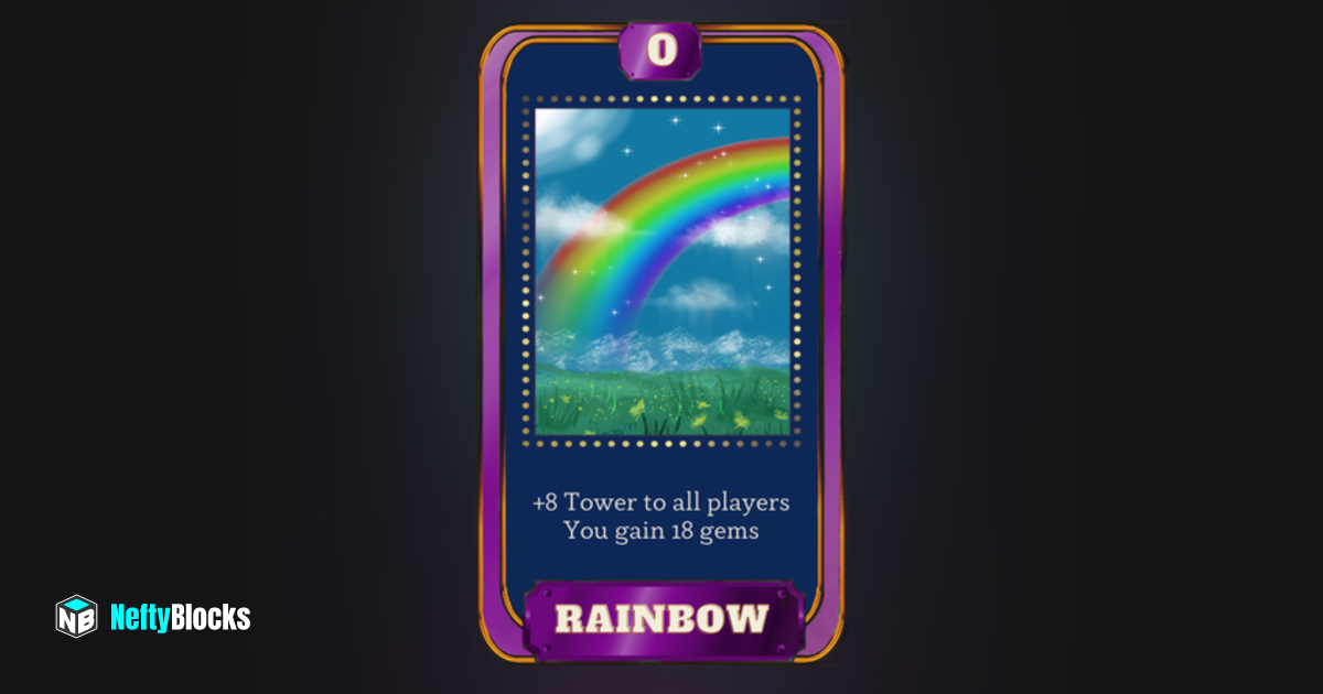 Rainbow | NeftyBlocks | The #1 Trade to Earn NFT Marketplace on WAX