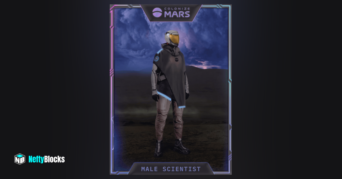 Male Scientist #1790 | NeftyBlocks | The #1 Trade to Earn NFT ...