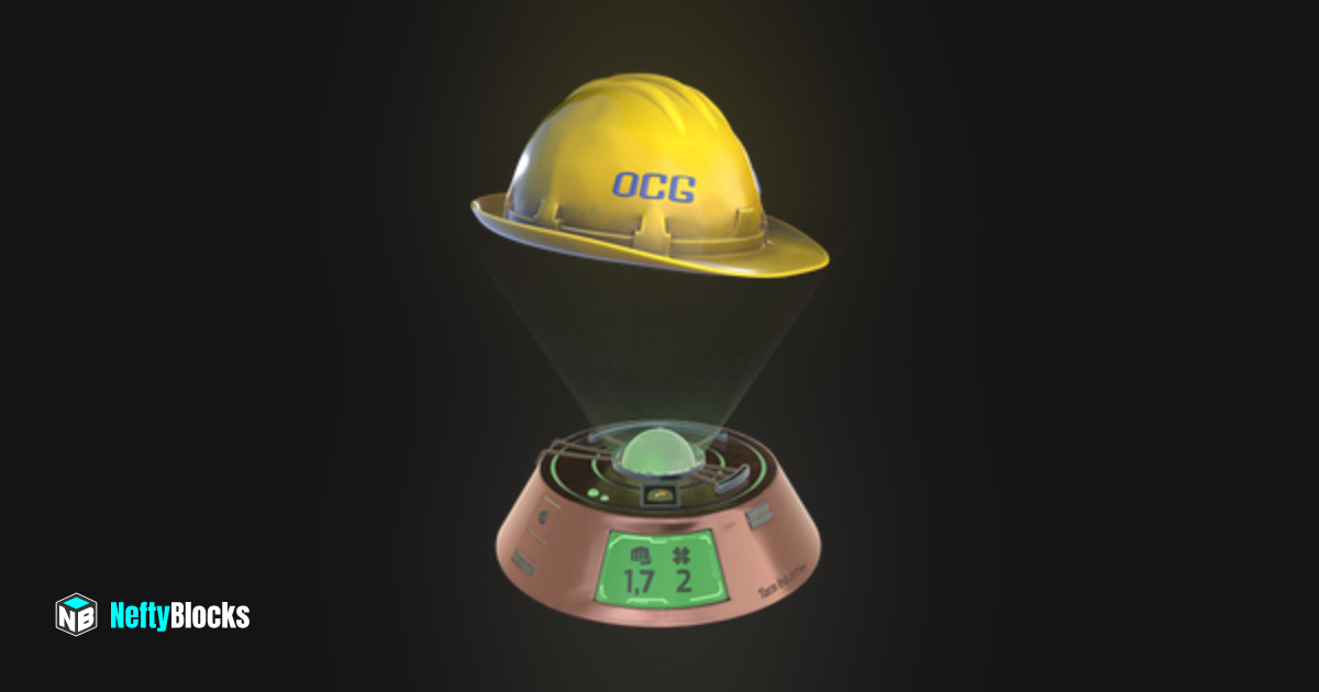 Safety Helmet #10 | NeftyBlocks | The #1 Trade to Earn NFT Marketplace ...