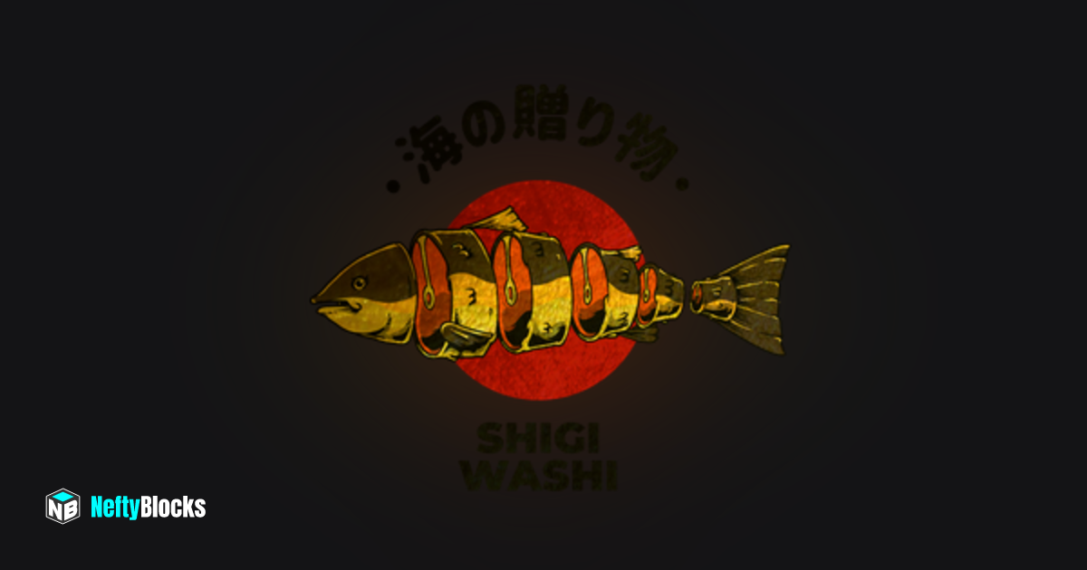 Salmon | s1 | start-o | shigi-washi | rare | NeftyBlocks | The #1 Trade ...